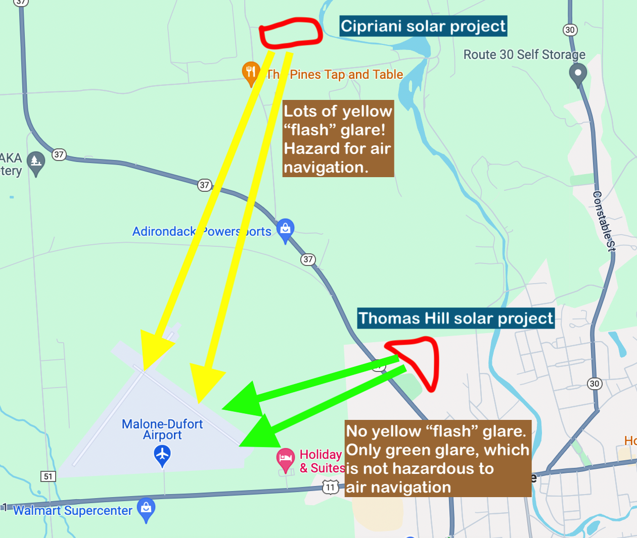 Solar plant in the Village of Malone? – River City Malone