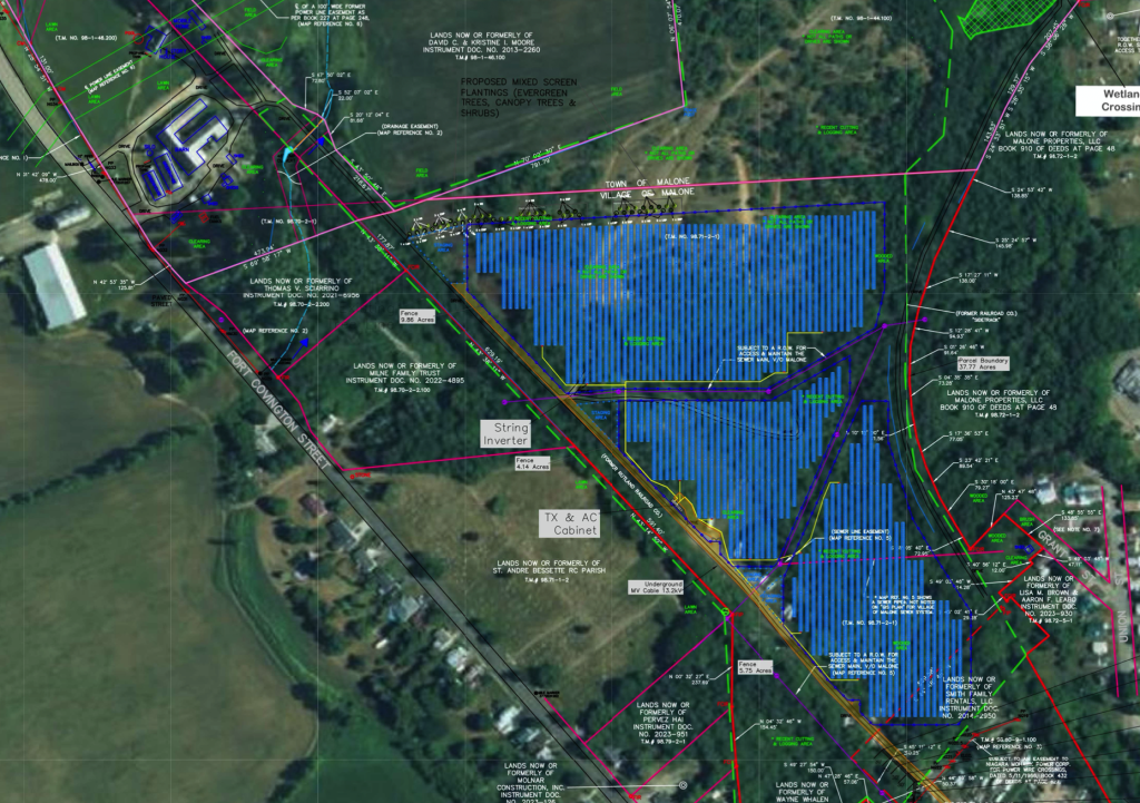 Solar plant in the Village of Malone? – River City Malone