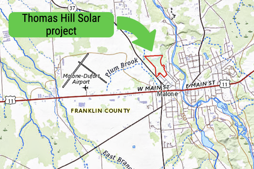 Solar plant in the Village of Malone? – River City Malone